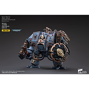 HUAXI DARK SOURCE(HAINAN)TECH JoyToy Warhammer 40k: Space Wolves Venerable Dreadnought Hvor 1:18 Scale Figure