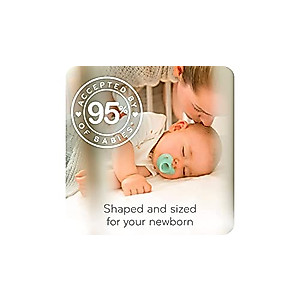 NUK | Orthodontic Pacifiers | Pink-Powder Pink | 6-18 Months | Best Pacifier for Breastfed Babies | BPA Free | Shaped to Soothe Just Like Mom | 2-Pack