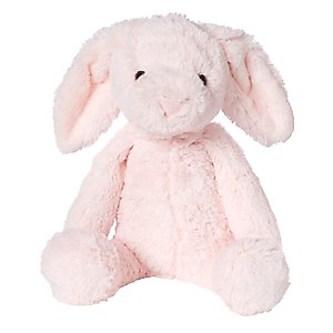 Manhattan Toy Lovelies Pink Binky Bunny Stuffed Animal, 8"