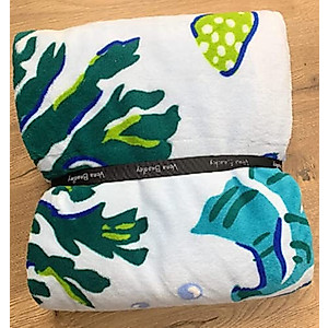 Vera Bradley Throw Blanket Seascape Turtles Sea Life 50 x 80 Fleece