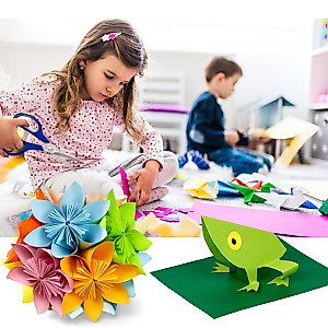 Construction Paper for Kids, 9"" x 12"" Pad, 8 Colors, 96 Sheets - Pack of 2