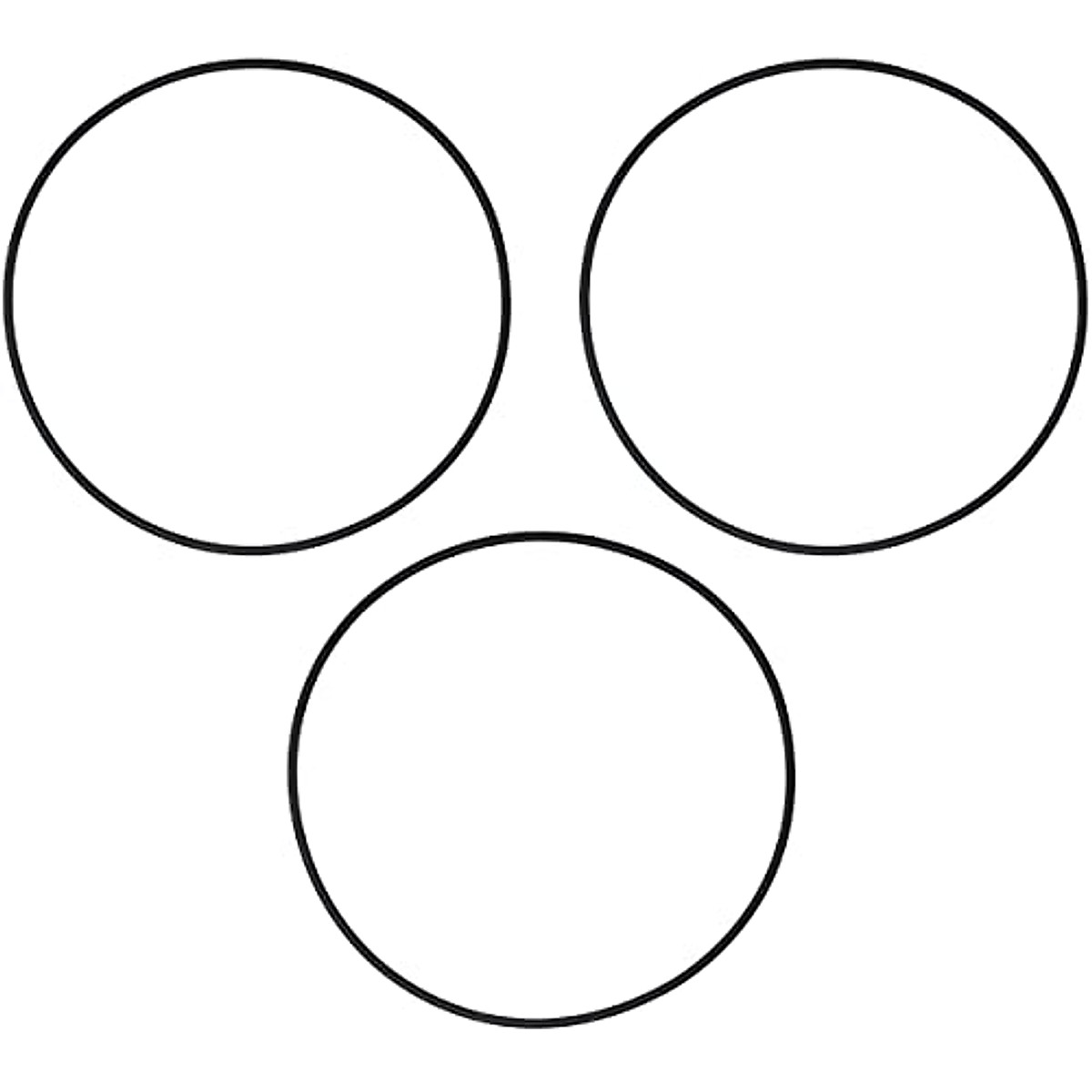 AppliaFit Cover O-Ring Compatible with Hayward SPX0715Z1 for Select Multiport Valves (3-Pack)