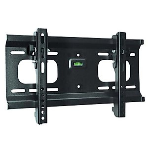 Ultra-Slim Black Adjustable Tilt/Tilting Wall Mount Bracket for Vizio VO32L HDTV10A 32" inch LCD HDTV TV/Television - Low Profile