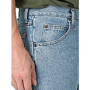 Wrangler Authentics Men's Classic 5-Pocket Regular Fit Cotton Jean, Light Stonewash, 34W x 32L