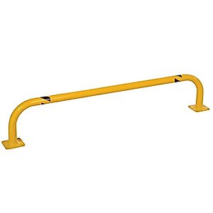 Vestil LPRO-48-9-2 Low Profile Rack Guard, Steel, 1-5/8" OD, 48" Length, 9" Height