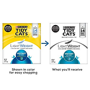 Purina Tidy Cats Light Weight, Low Dust, Clumping Cat Litter, LightWeight Instant Action - 17 lb. Box