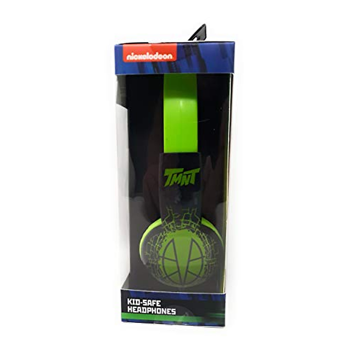 Teenage Mutant Ninja Turtles Kids Safe Over The Ear Headphones HP2-03265| Kids Headphones, Volume Limiter for Developing Ears, 3.5MM Stereo Jack, Recommended for Ages 3-9, by Sakar