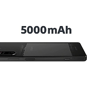 Sony Xperia 1 IV XQ-CT72 5G Dual 512GB 12GB RAM Factory Unlocked (GSM Only | No CDMA - not Compatible with Verizon/Sprint) – Black