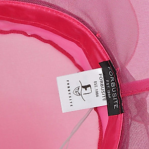 JESSE · RENA Women's Church Derby Dress Fascinator Bridal Cap British Tea Party Wedding Hat (Two-Tone-Hot Pink)