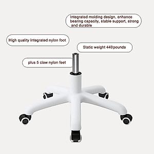 HDHNBA Home Office Desk Butterfly Chair with Mid-Back Upholstered Modern Tufted Computer Task Chair Swivel Height Adjustable Velvet Vanity Makeup Chair