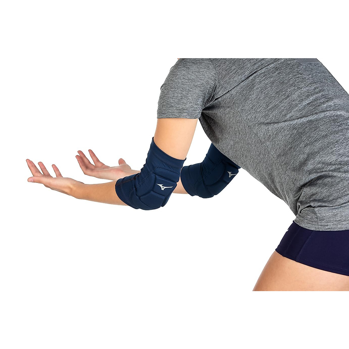 Mizuno MZO Elbow Pads, Black, Small/Medium