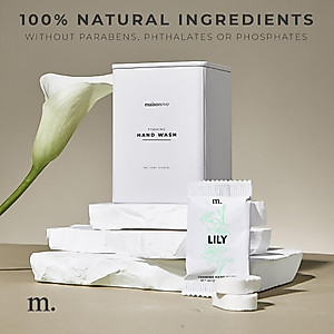 MaisoNovo 12-Pack Lily Scent Foaming Hand Soap Tablets