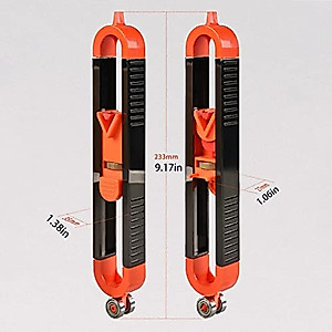 GOZWELL Precise Contour Scribe Tool with Lock for Pencil - Woodworking Edge Corner Measuring Profile Duplicator (1 Pack)