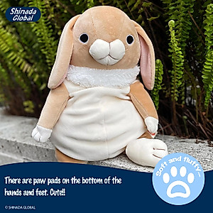 Generic Shinada Global® Mochi Upright Bunny, Easter Bunny Stuffed Animal Bunny Plush Toy, Easter Rabbit Stuffed, Ultrasoft Bunny Pillow Birthday Gifts for Girls Boys Girlfriend 11.8in