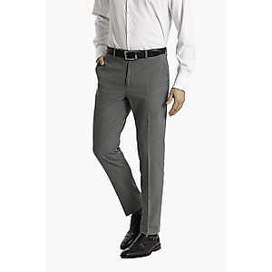 Calvin Klein Men's Skinny Fit Stretch Dress Pant, Light Gray, 3029