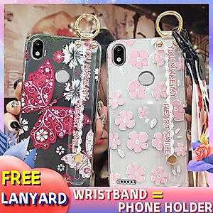 Lulumi Beautiful Cute Phone Case for Infinix Smart 2 X5515, Shockproof for Woman for Man Black Case for Girls Anti-dust Cover Back Cover for Men Dirt-Resistant TPU Fashion Design, 5