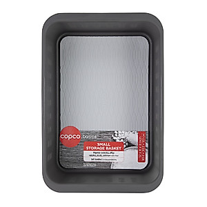Copco Basics Small Storage Basket, Charcoal