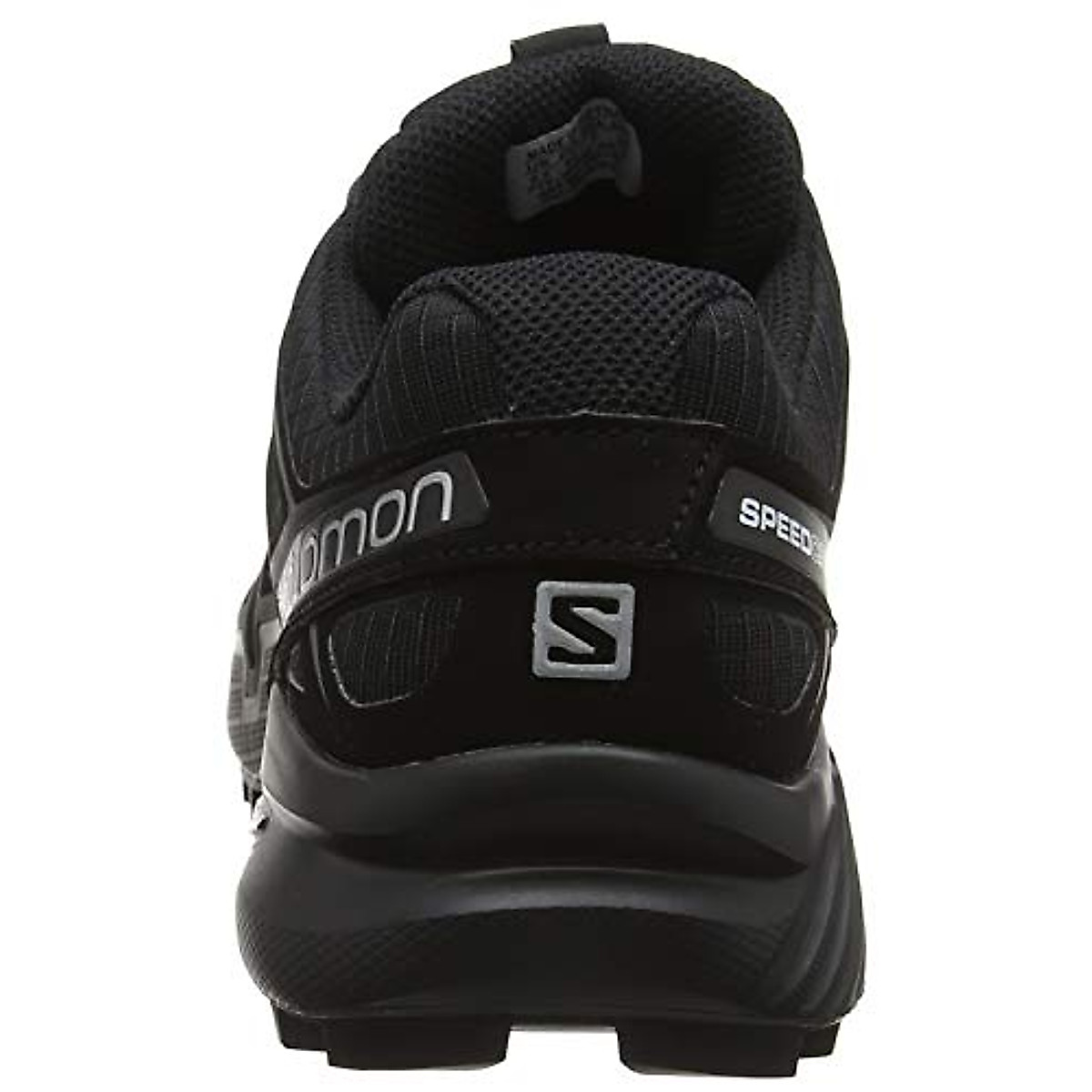 Salomon Men's Speedcross 4 Trail Running, Black/Black/Black Metallic, 12