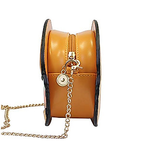 LUI SUI Girls Cupcake Crossbody Handbag Popcorn Hamburger Purse Small Purse Women Cellphone Shoulder Bag