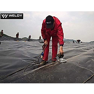 WELDY Plastic Membrane Hot Wedge Welder Welding Machine High Powerful Waterproof Membrane Hot Wedge Welder