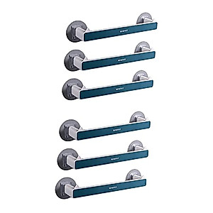 Holibanna 6 Pcs Slippers Storage Rack Metal Clothing Rack Wall Mount Clothing Rack Metal Storage Rack Shoe Storage Organizer Shoe Organizer Adhesive Shoe Rack Towel Storage Rack Towel Rack