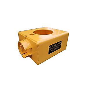 Gooseneck Round Tube Coupler/Hitch Trailer Lock with Trimax Puck Lock - Bolt Cutter Proof!!!