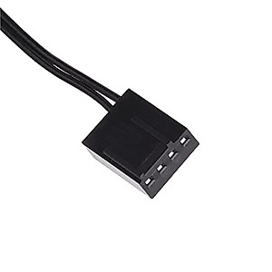 SilverStone Technology Silverstone 8-Port PWM Fan Hub/Splitter for 4-Pin & 3-Pin Fans* in Black SST-CPF04-USA (Newest Version)
