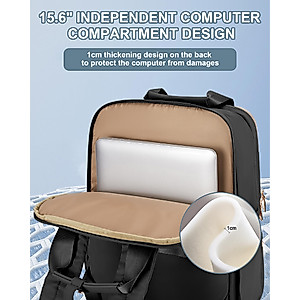 CADOLIM Large Travel Backpack Carry On Flight Approved Black Backpack For Travel Backpacks Waterproof Personal Item Backpack Travel Bag For Women Mens Mochila De Viaje Traveling Backpack