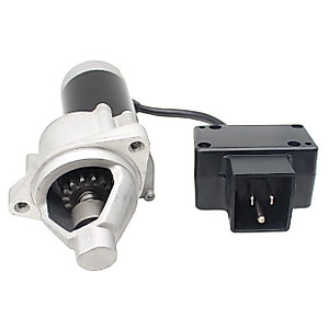 Fullas JQ170-4 Electric Starter Motor Compatible with LCT 414cc Honda GX390 Chinese 420cc OHV Gas Snow Blower Engine