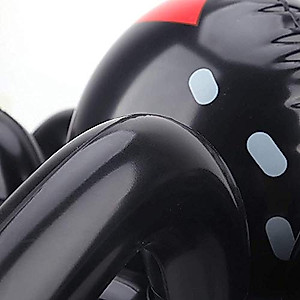 Dokeawo Halloween Ring Toss Game Inflatable Spider Halloween Party Games Holiday Children Inflatable Toys Ring with 10pcs Rings