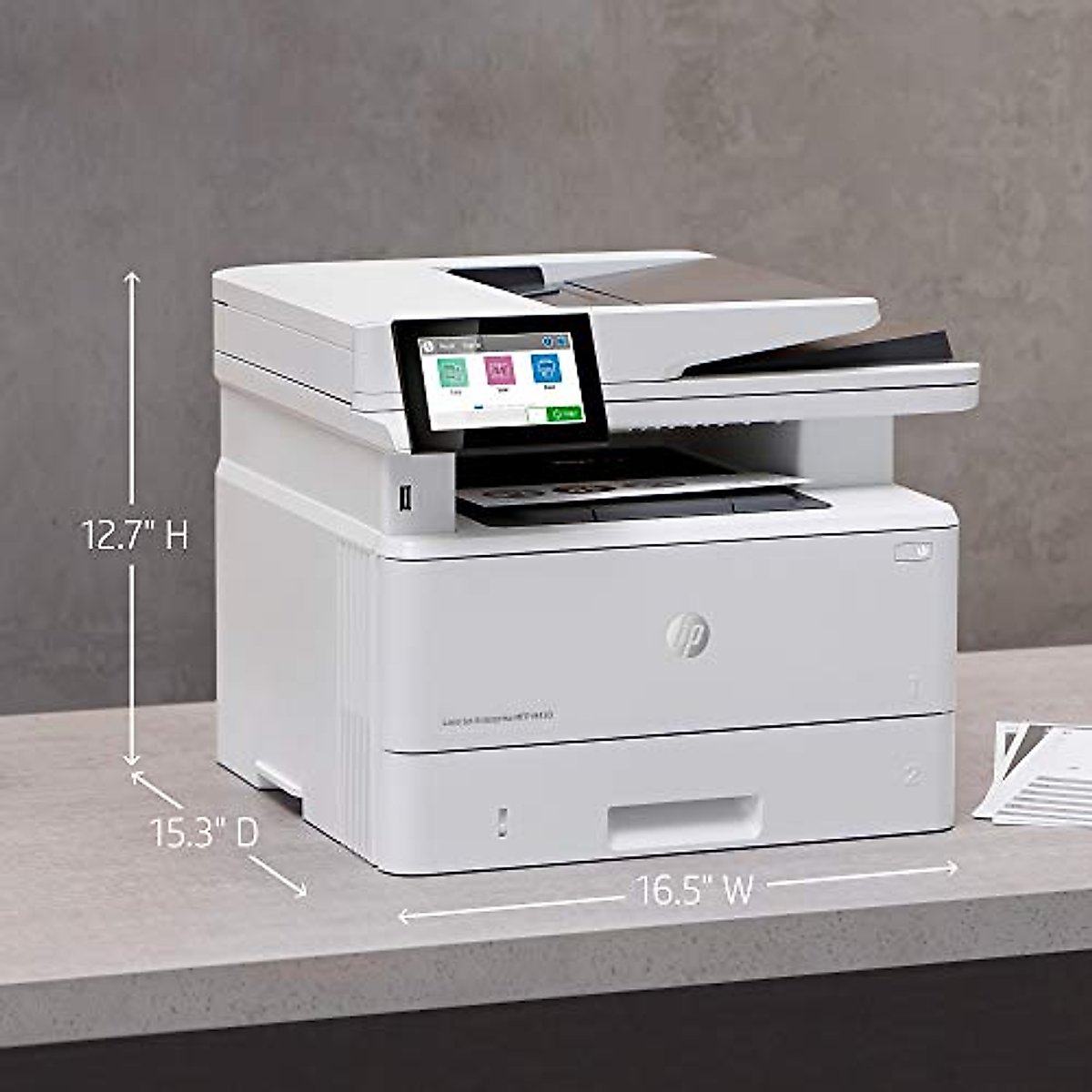 HP LaserJet Enterprise MFP M430f Monochrome All-in-One Printer with built-in Ethernet & 2-sided printing (3PZ55A)