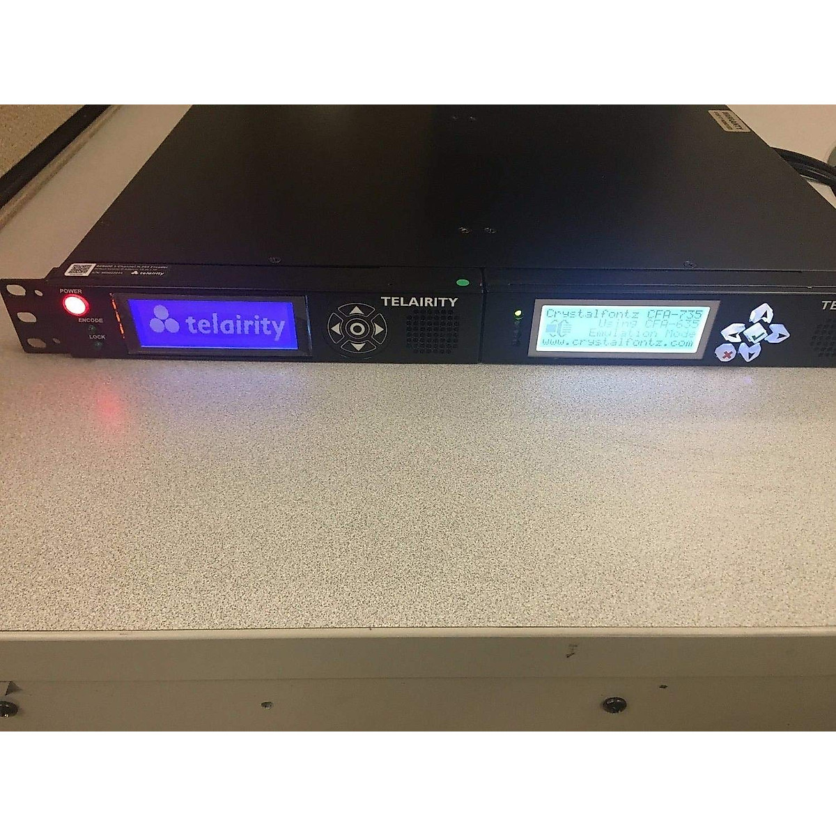 Telairity BE8650 HD SD SDI MPEG2/4 CID Encoder DVB-S2 L-Band Ericsson AVP3000