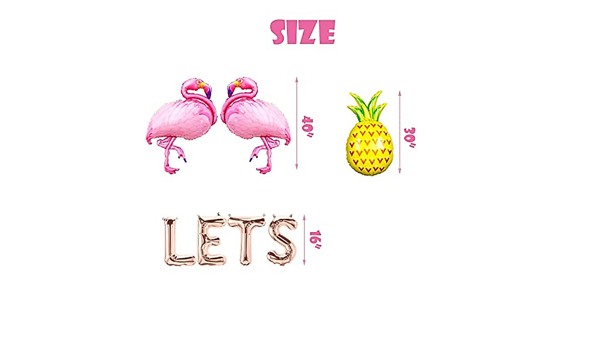 Rose Gold Flamingo Bachelorette Party Supplies & Decorations