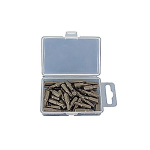 TEMO 50 pc T20 Torx 6 Point Impact Ready 1 Inch Long Screwdriver Insert Bits Hex Shank with Quick Release Slot