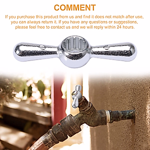 seork PP806-15 (2 Pcs) Broach Sillcock Tee Hose Bibb Replacement 12 Broach Point Outside Faucet Hose Sillcock Tee Handle