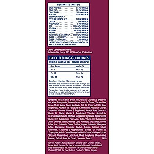 Natural Balance Original Ultra Chicken Meal & Salmon Meal Cat Food Whole Body Health Dry Food for Kittens to Adult Cats 15-lb. Bag