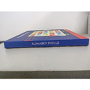 Coogam Wooden Alphabet Puzzle – ABC Letters Sorting Board Blocks Montessori Matching Game Jigsaw Educational Early Learning Toy Gift for Preschool Year Old Kids