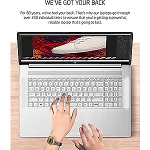 HP 2023 17.3" HD+ (1600 x 900) Touchsreen Laptop, Intel Core i5-1135G7 Quad-Core Processor, 16GB RAM, 1TB SSD, Backlit Keyboard, HDMI, Wi-Fi 6 (2x2), Bluetooth, Windows 11, Silver, W/ IFT Accessories