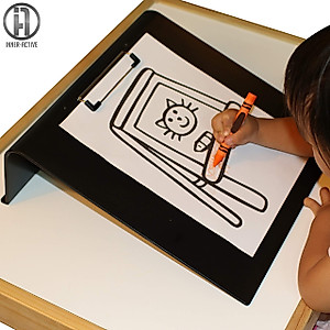 INNER-ACTIVE Slant Board for Writing Sloped Surface to Improve Handwriting Legibility, Posture, Positioning, Grasp, and Endurance - Great as Classroom Tool for Writing and Reading
