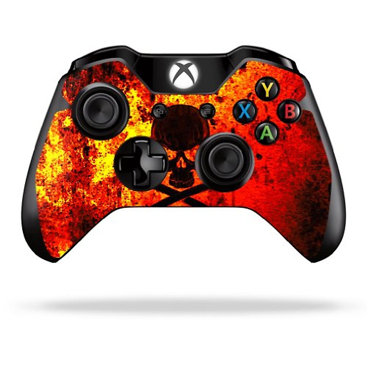 MightySkins Skin Compatible with Microsoft Xbox One or One S Controller - Bio Skull | Protective, Durable, and Unique Vinyl wrap Cover | Easy to Apply, Remove, and Change Styles | Made in The USA