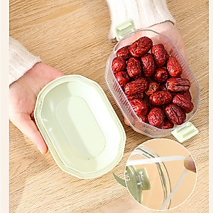 Food Storage Containers with Lids Airtight, Plastic Storage Meal Prep Container-Stackable Food Preservation Organizer Box 100% Leakproof & BPA-Free Organization and Storage Sets (White,4)