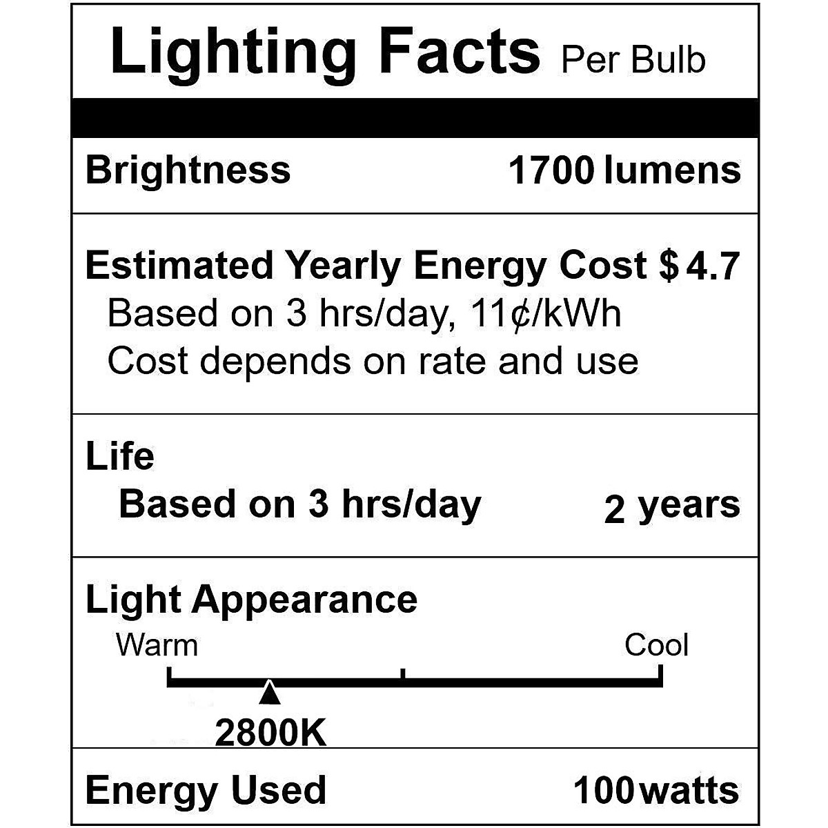 Vinaco E11 Light Bulb, 2 Pack E11 Halogen Bulb 100W Long Lasting Lifespan, T4 E11 Dimmable, High Output 1700LM JDE11 120V 100W with E11 Mini Candelabra Base, 2800K Warm White E11 Bulb
