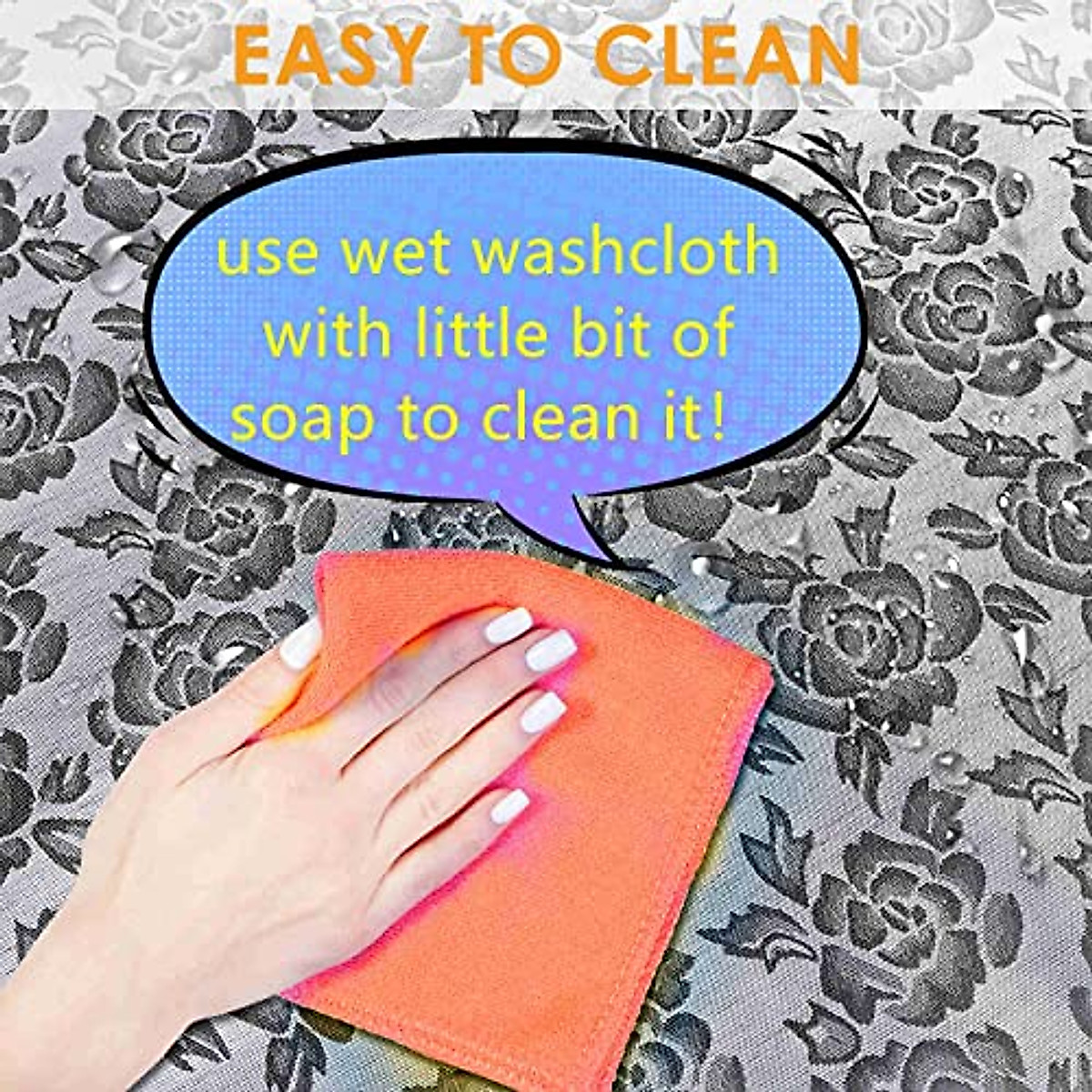 Pet Heating Pad Electric Dog Heating Pad for Large Dog,Heated Cat Bed Mat with Chew Resistant Cord Indoor Dog Warming Bed Pad Pet Heated Bed