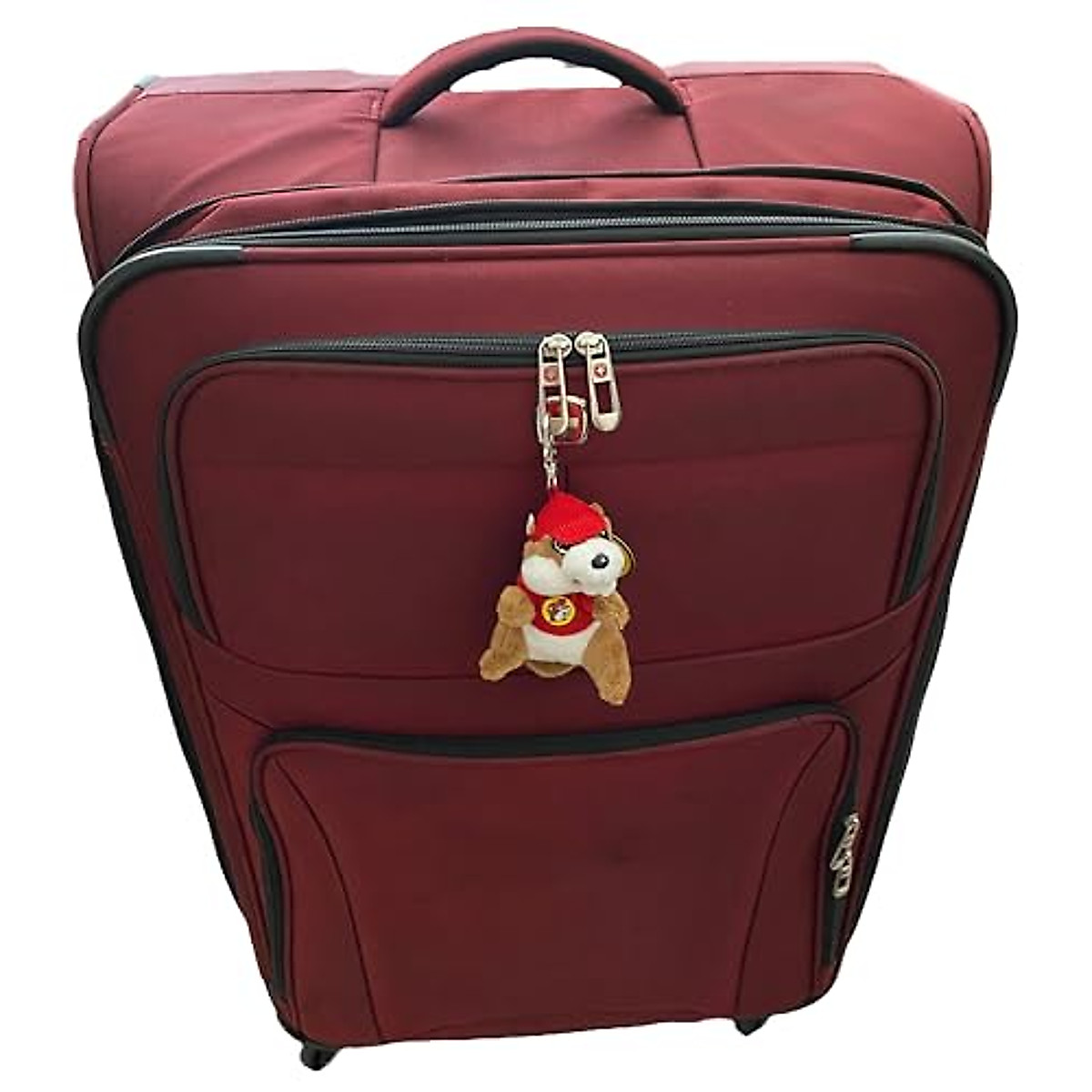 Buc-ee's Beavers 4" Mini Stuffed Plush Keychain Keyring Backpack Clip