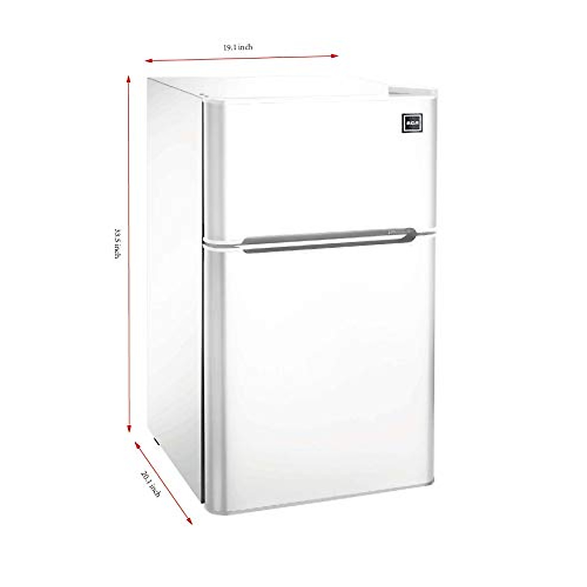 RCA RFR832WHITE RFR832 Refrigerator/Freezer, White, 3.2 cubic feet