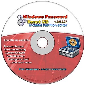 Password Reset and Data Recovery Tools for use with Windows