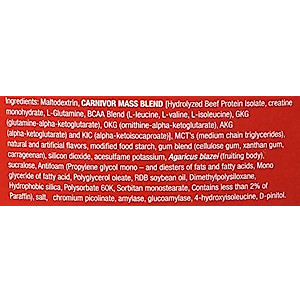 MuscleMeds Carnivor Mass - Vanilla Caramel