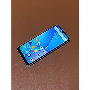 zsddzzy 6.52in Screen，HOT 12i Android Smartphone ，Dual SIM Card，1GB RAM ，8GB ROM，Only Supports Dual SIM Card Frequency Band of 3GWCDMA ：850/2100MHZ，Unlocked Cell Phone（Blue）