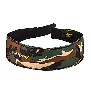 Halo Headband mens Halo Headband velcro, Camo Green, 1 SIZE US