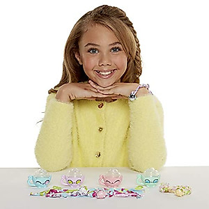 Kitten Catfé Meowble Yarn Ball Bracelet 4 Pack, Cat Ball Charms & Clasps Hidden in A Ball of Yarn to Create Your Own Friendship Bracelets with Charms! 24 to Collect in Series #1